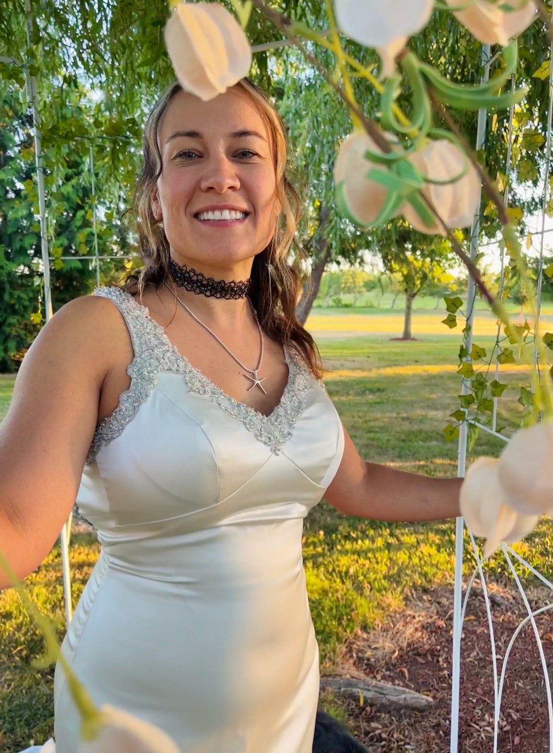 Winnie Couture Sexy Silk Dress With Open Back - Etsy