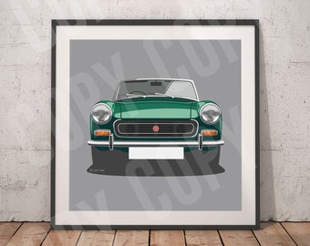 Mg Midget Artwork - Etsy