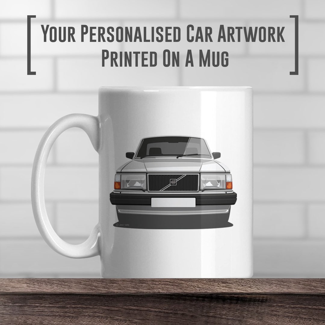 Volvo 245 Coffee Mug, Add Reg/colour, Christmas Gift, Classic Car ...