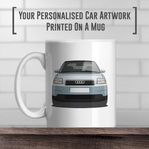 Audi A2 Coffee Mug, Customisable, Print, Gift, Fathers Day Gift ...