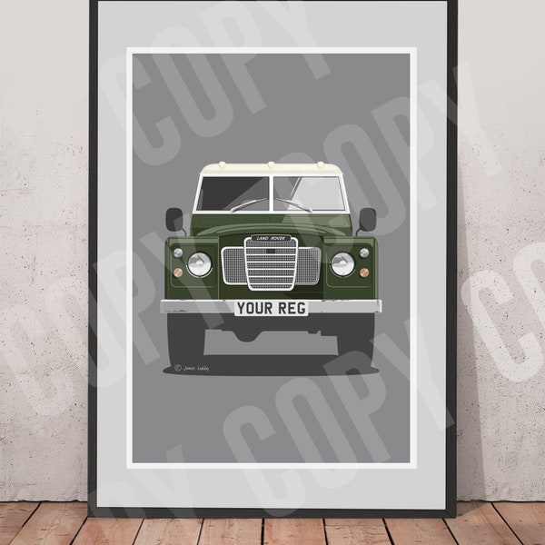 Land rover print - Etsy Nederland