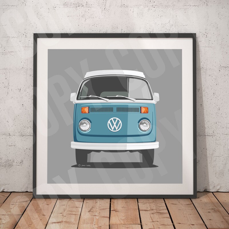 Vw Camper Van - Etsy