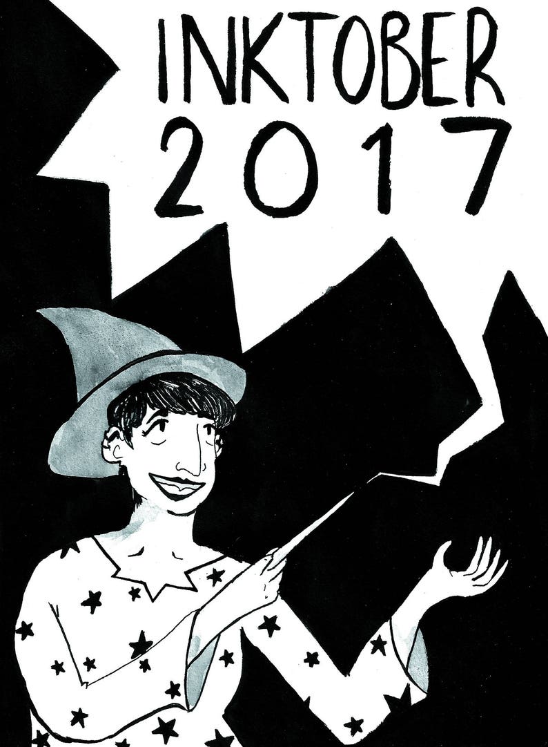 Inktober 2017 A5 Zine Modern Witches - Etsy