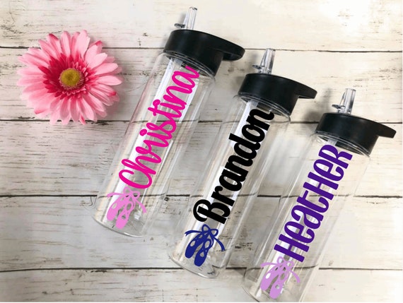 Dance Water Bottle Dancer Gift Ballet Shoes Bottle Custom | Etsy