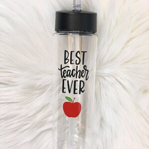 Teacher Gift Teacher Water Bottle Preschool Teacher Gift Teacher ...