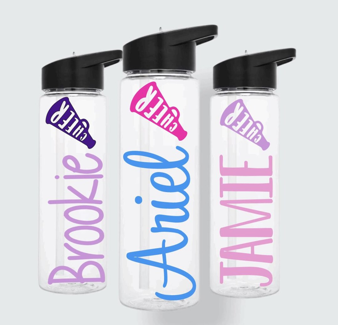Cheerleading Gift Cheer Bottle Cheerleader Gift Personalized Bottle ...