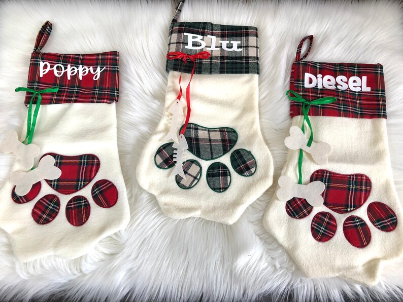 Personalized Pet Stocking Dog Stocking Cat Stocking Pet | Etsy
