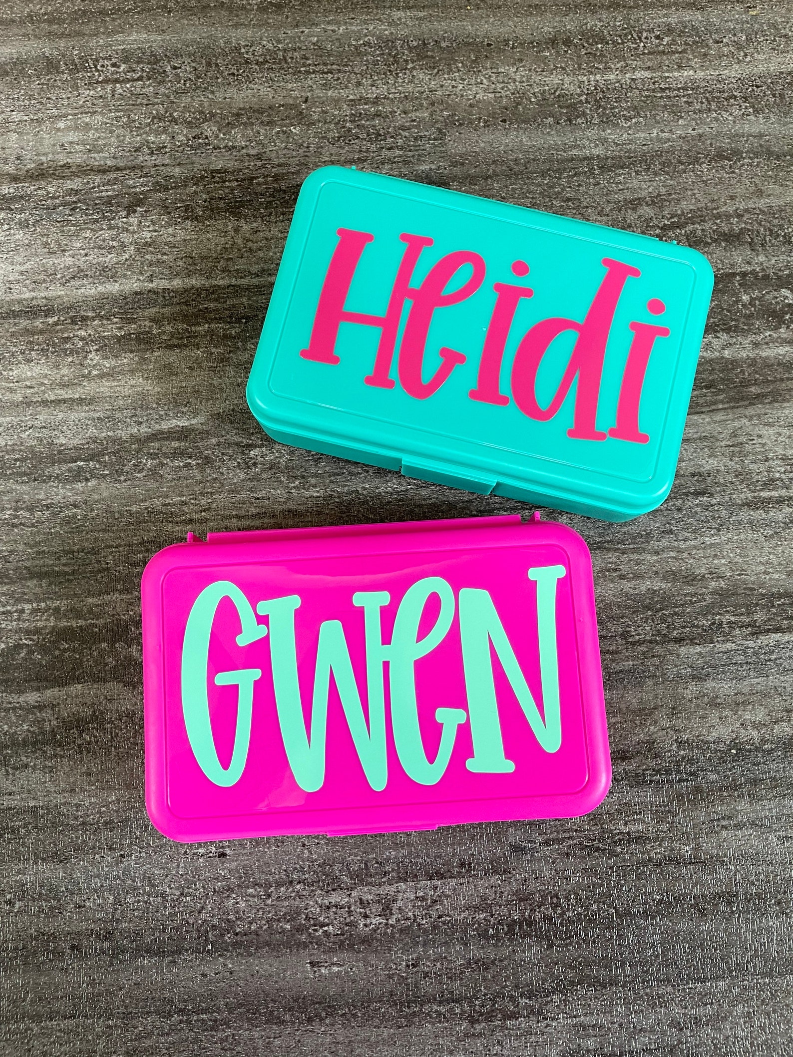 Personalized Pencil Box School Supplies Plastic School Box | Etsy