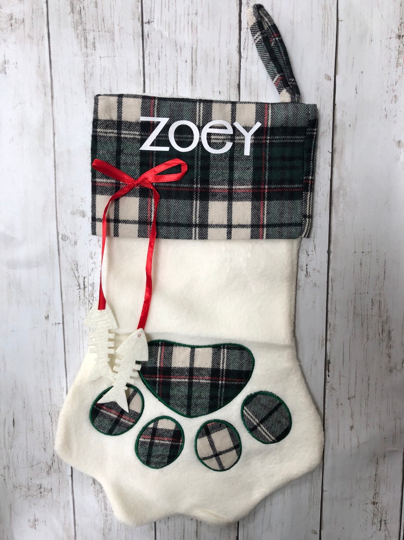 Personalized Pet Stocking Dog Stocking Cat Stocking Pet | Etsy