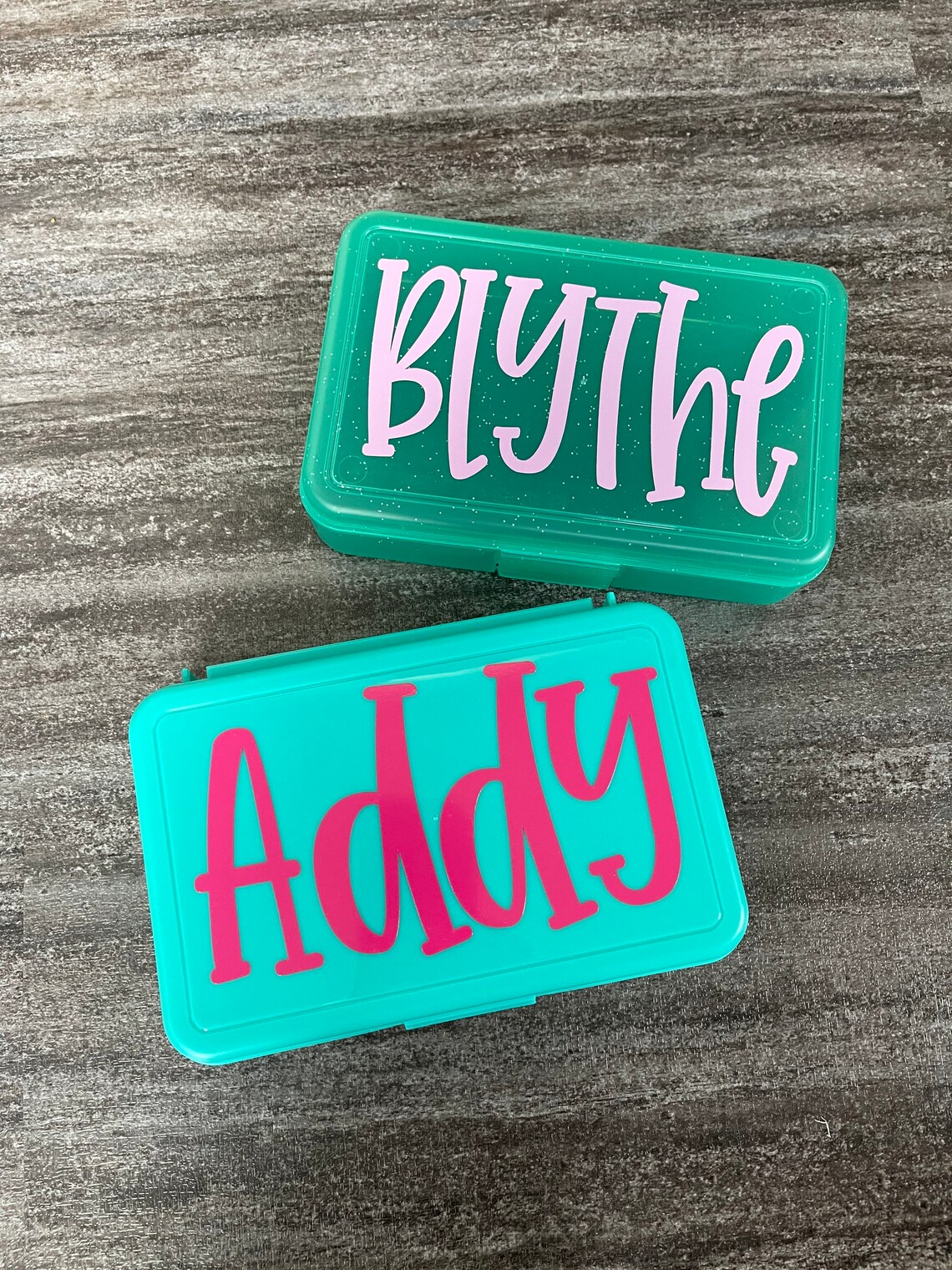 Personalized Pencil Box School Supplies Plastic School Box | Etsy