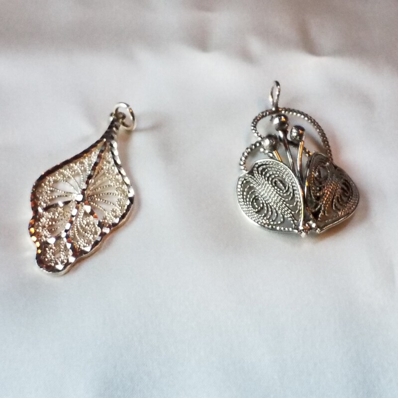 Filigree Pendant - Etsy