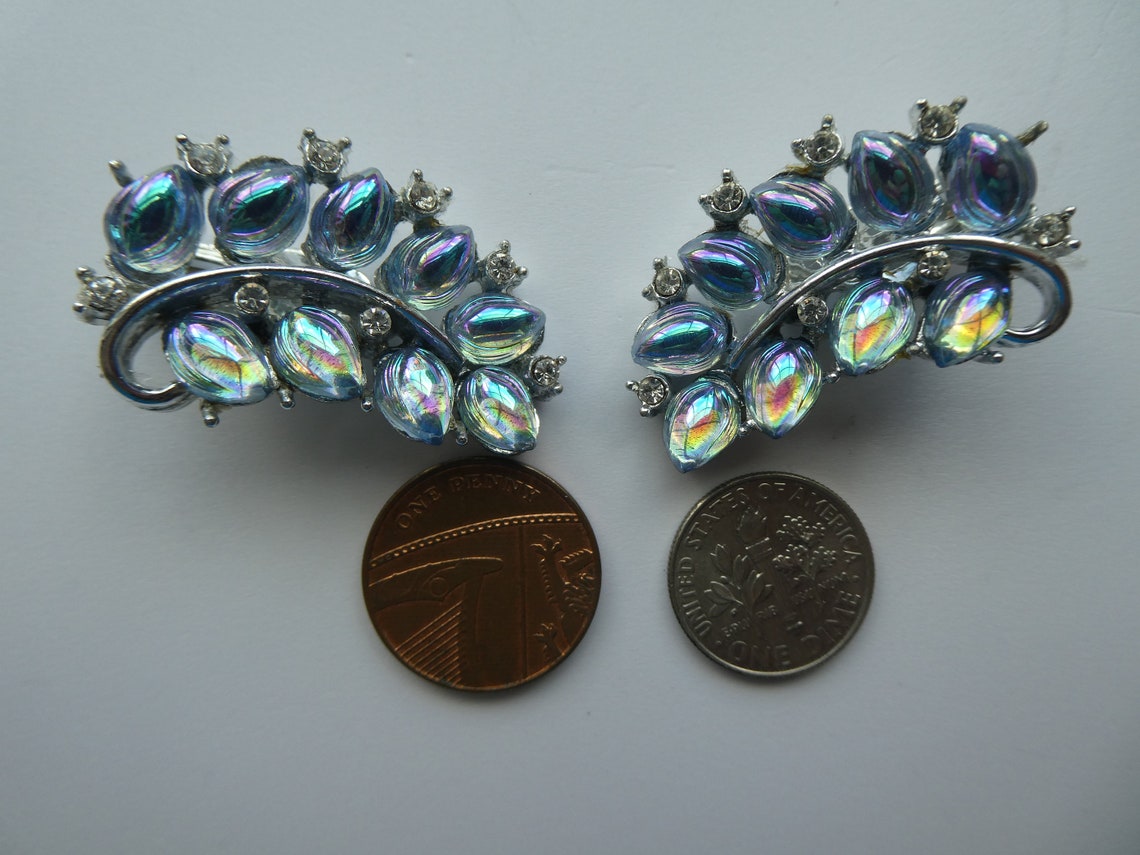 VINTAGE LISNER EARRINGS - Etsy