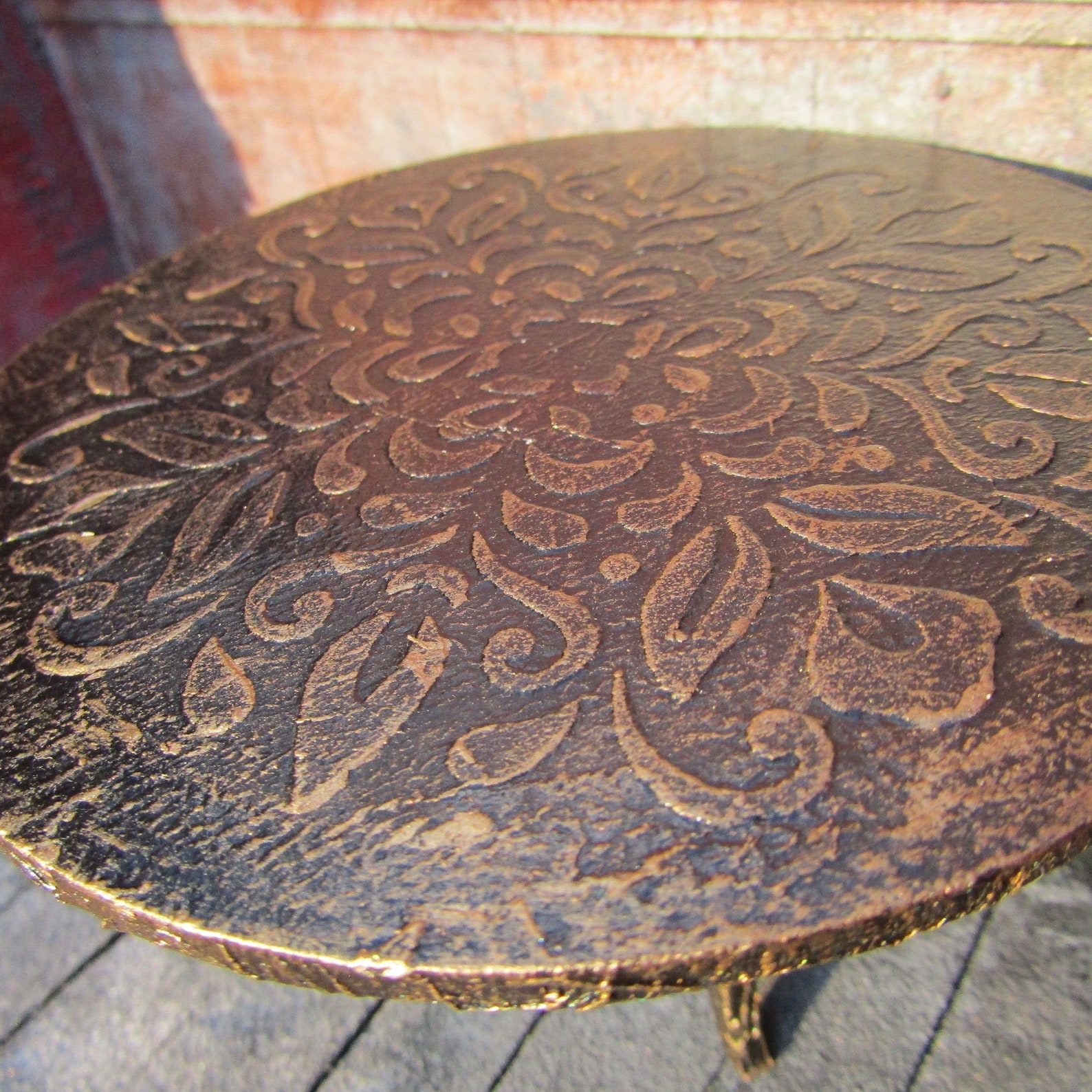 Haunted Dollhouse Table Miniature Items for Halloween Handmade Gothic ...