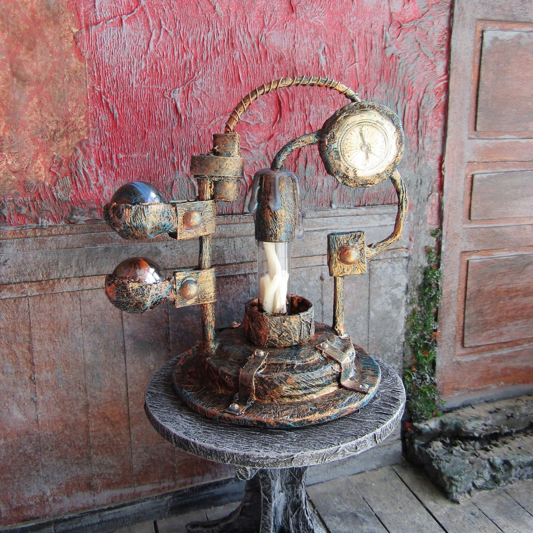 Miniature Alchemy Witch Lab Chemistry for Dollhouse Laboratory Haunted ...