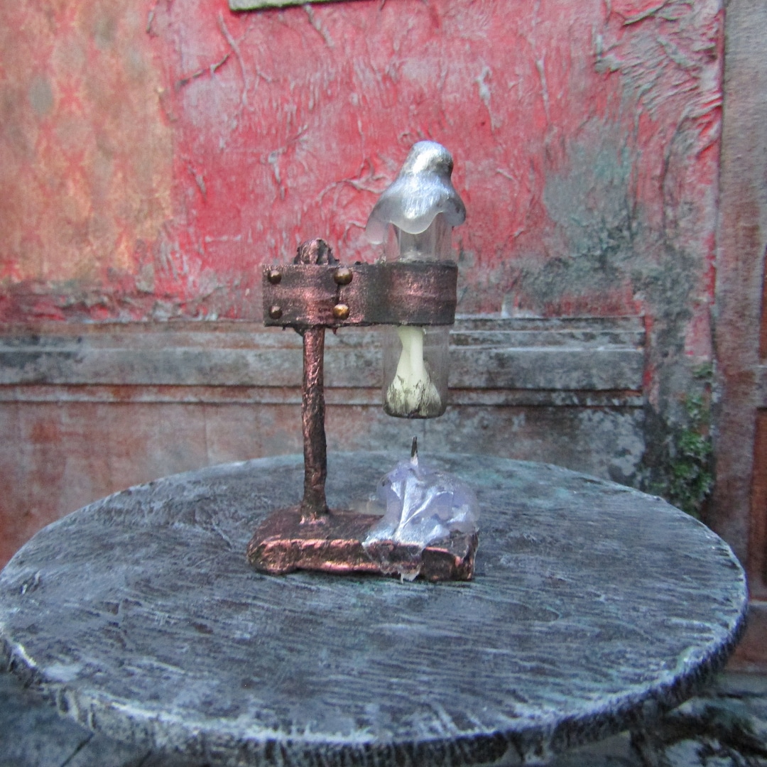 Miniature Laboratory Halloween Diorama 1/12 Witch Miniatures Haunted ...