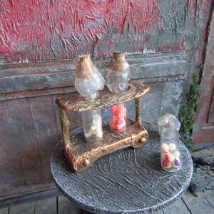 Handmade Miniature Test Tubes With Stand: Dollhouse Alchemist ...