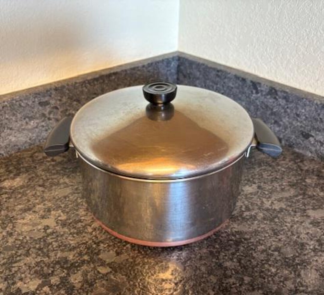 Revere Ware Pre 68 Four and Half Qt Stockpot With Lid - Etsy