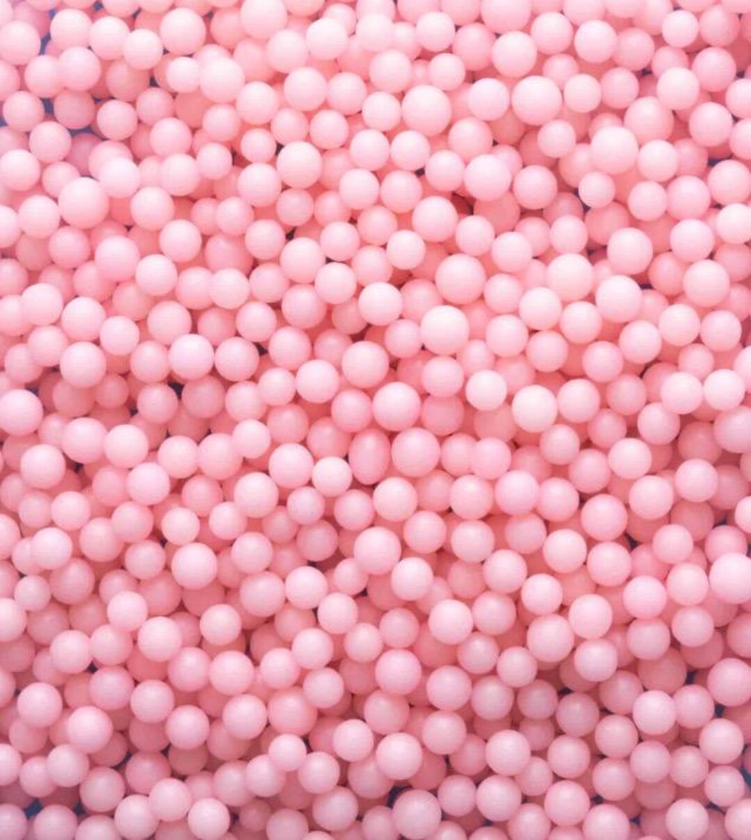 Pastel Pink Sugr Beads. Pink Sprinkles BULK 1 Lb. - Etsy