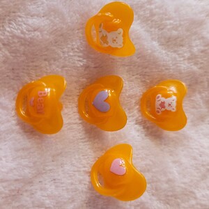 Small Cute Dummies, Pacifier for Small Dolls Size 7"/20cm Dolls - Etsy