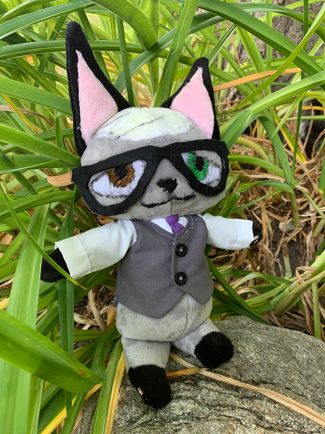 Animal Crossing Raymond Plush - Etsy