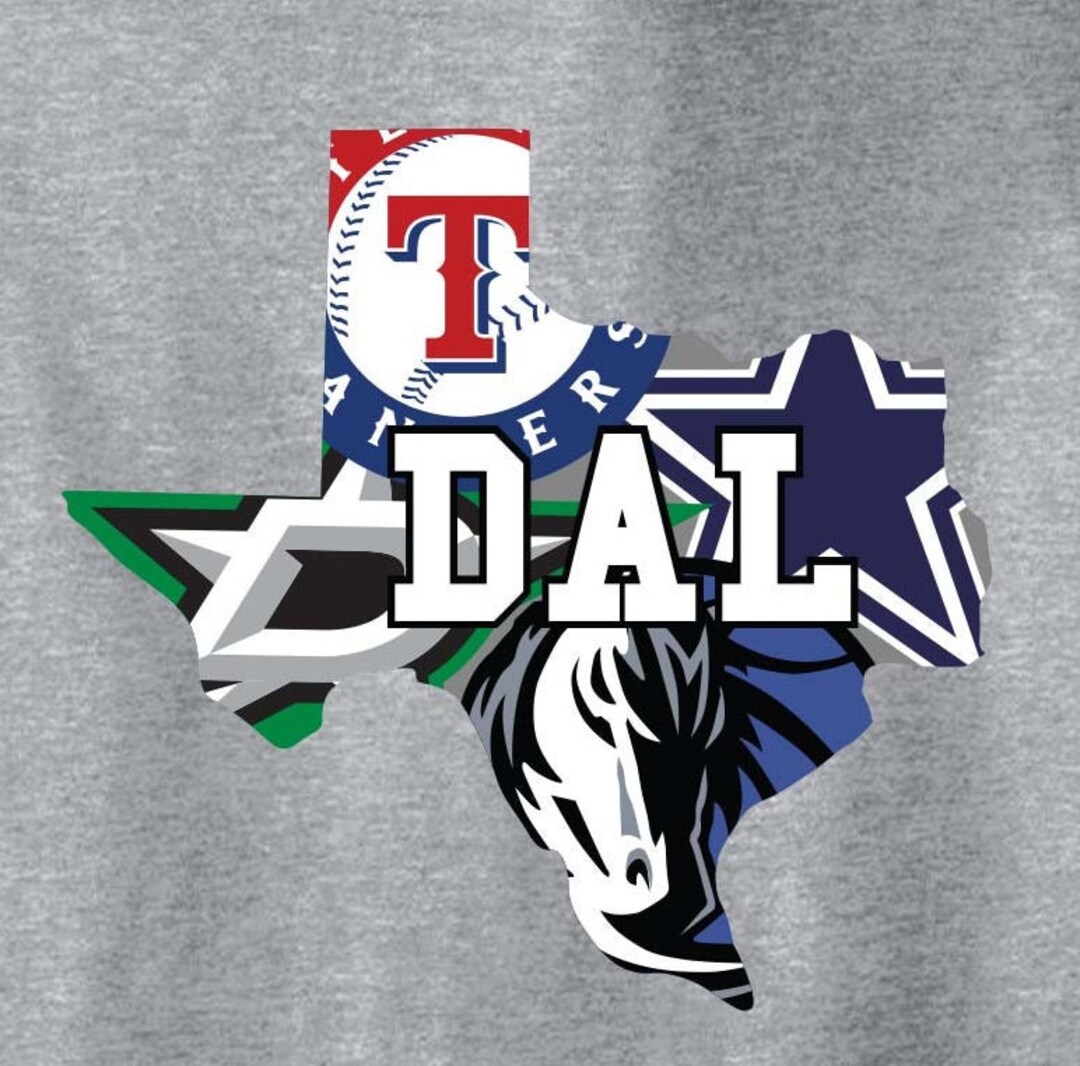 Unique T-shirt Design of Your Favorite Dallas Sports Teams - Etsy