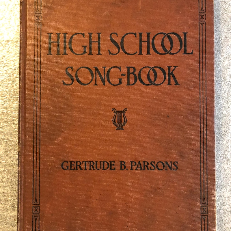 Vintage Song Book - Etsy