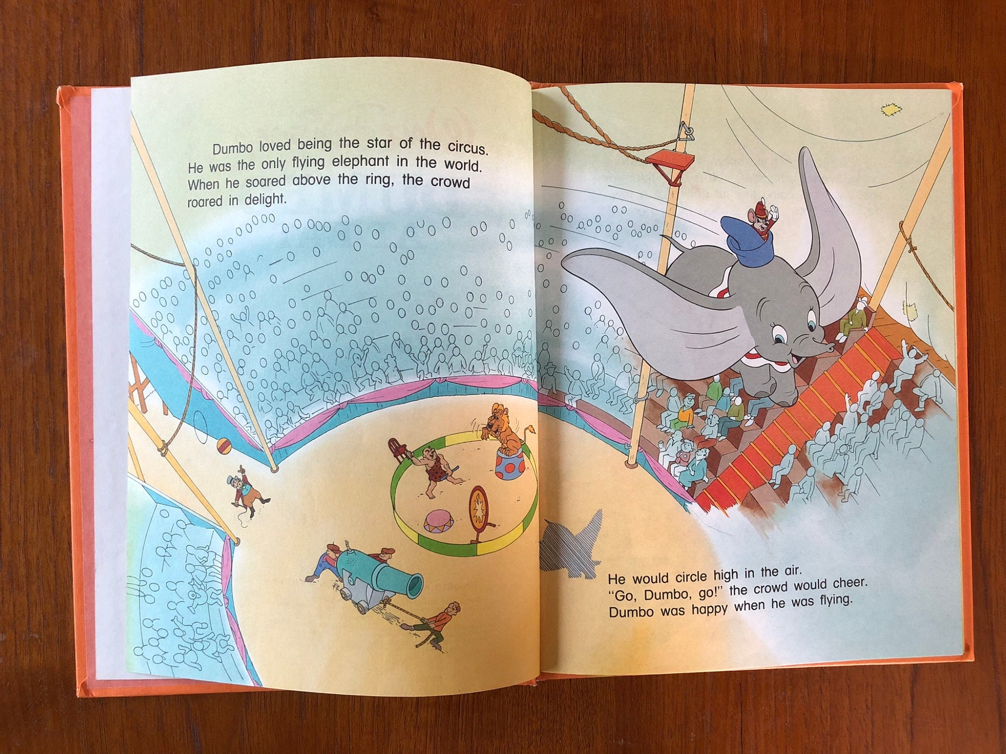 Dumbo at Bat, Walt Disney Fun-to-read Library Volume 8, Vintage ...