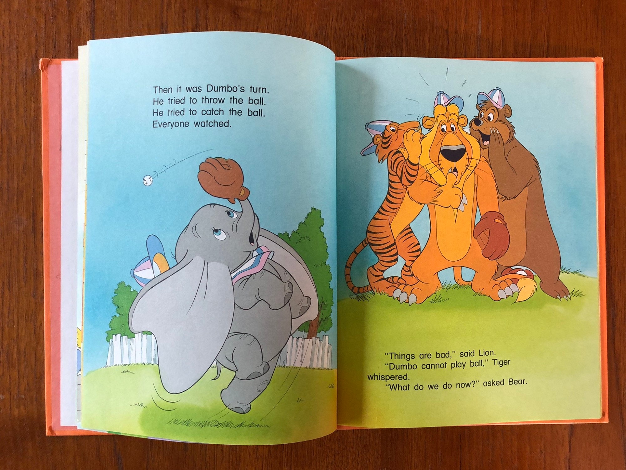 Dumbo at Bat, Walt Disney Fun-to-read Library Volume 8, Vintage ...