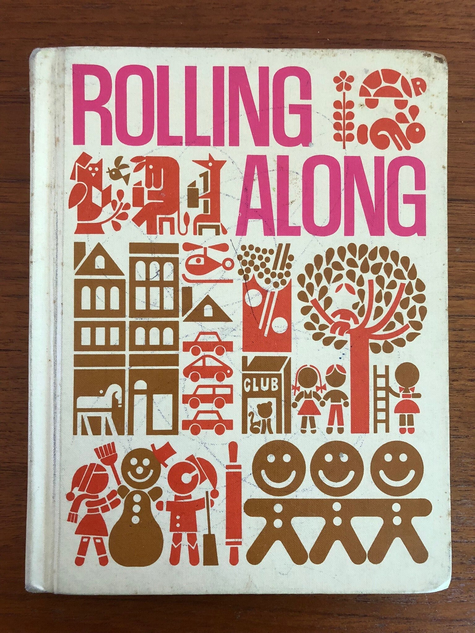 Rolling Along, the Open Highways Readers, 1967, Vintage Hardcover ...