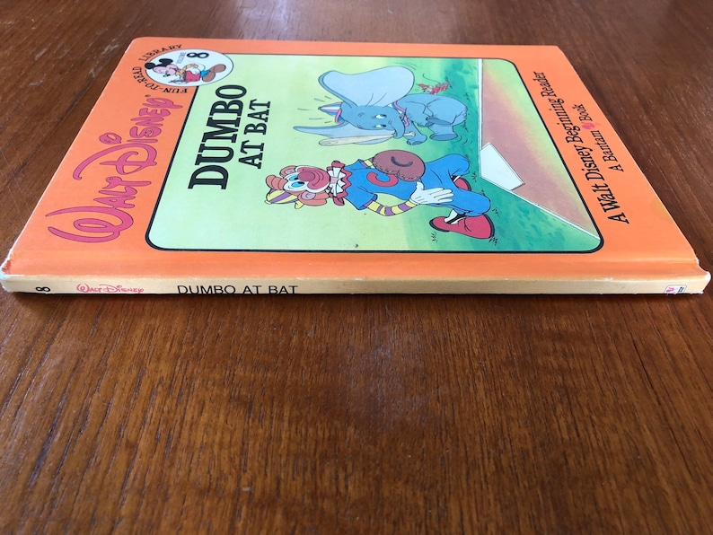 Dumbo at Bat, Walt Disney Fun-to-read Library Volume 8, Vintage ...