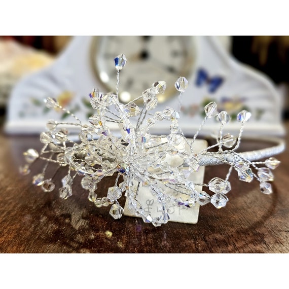 Stunning diamonte Swarovski Crystal Art Deco 1920's w… - Gem