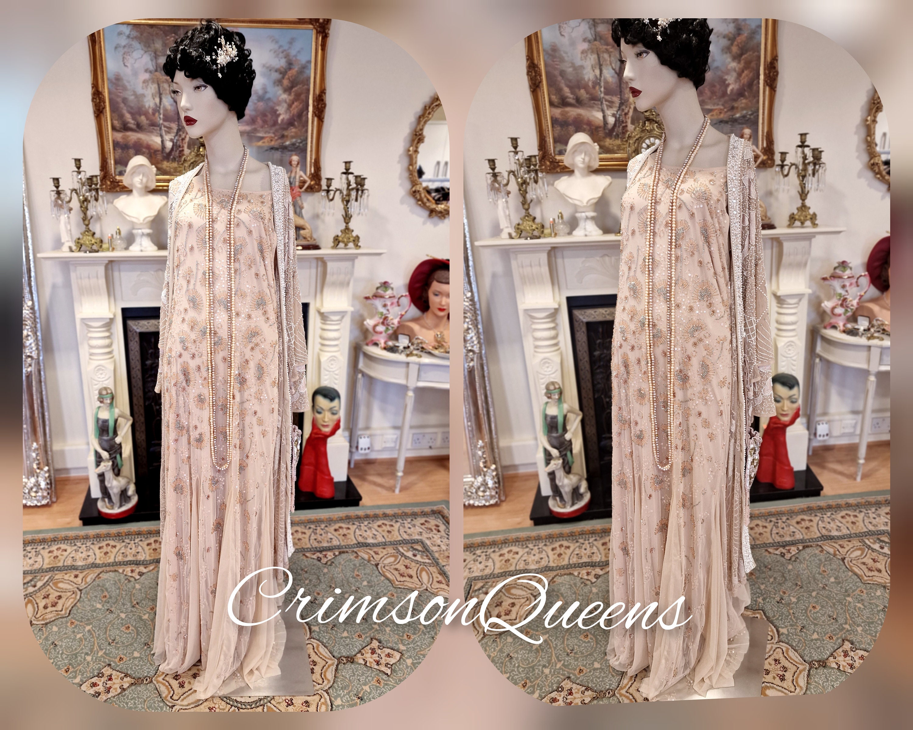 Lady Rose Downton Abbey Dress