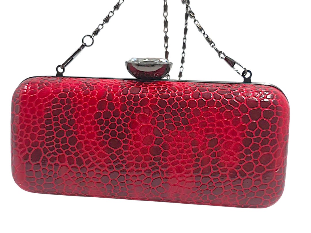 Art Deco Flapper 1920s Bag Flapper Crocodile Skin Effect Bag Art Deco ...