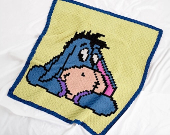 64 X 64 Blocks Tigger C2C Crochet Blanket Pattern, Winnie the Pooh ...