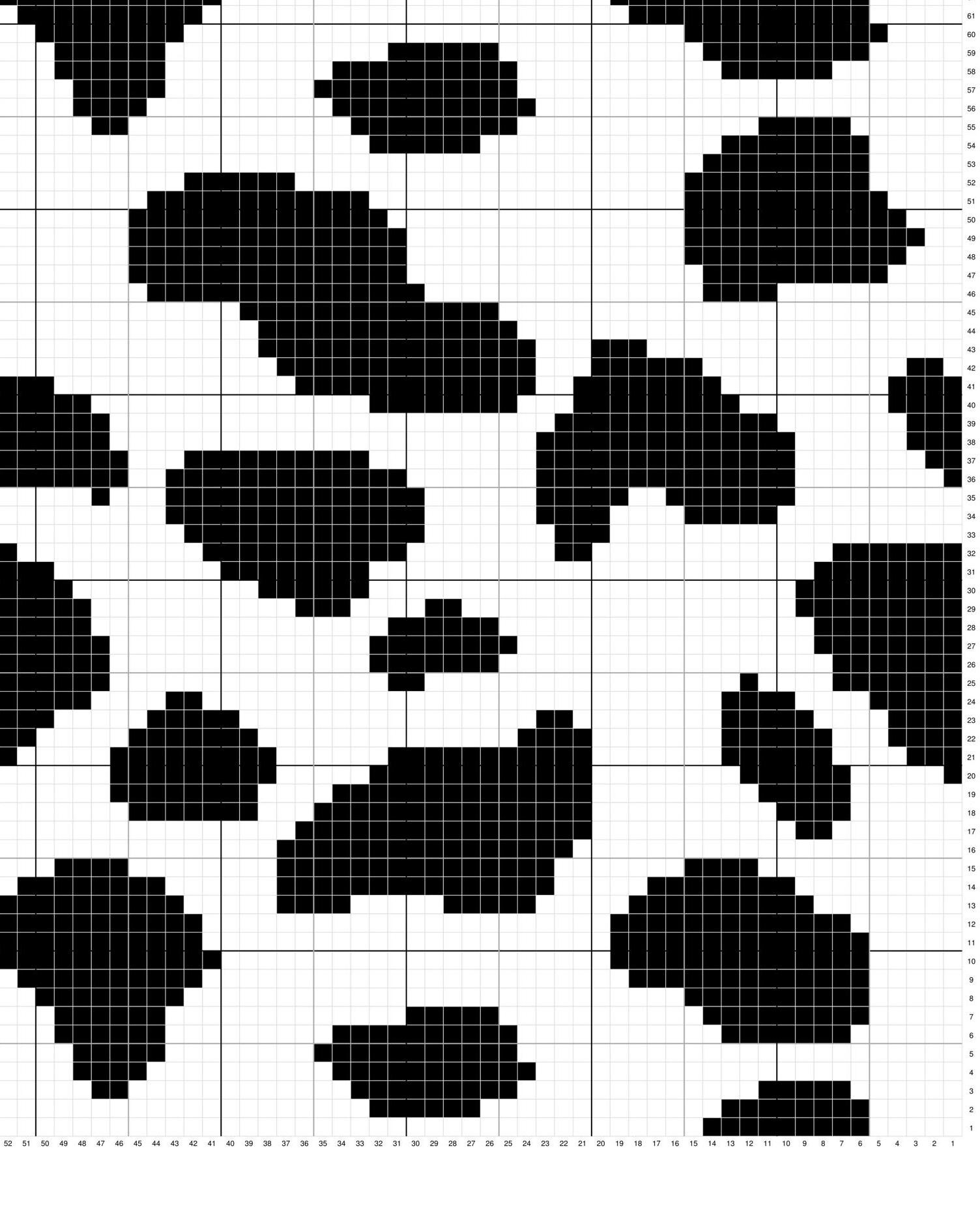 Cow Style Blanket C2C Crochet Pattern PDF – Farmhouse Graphghan Throw ...