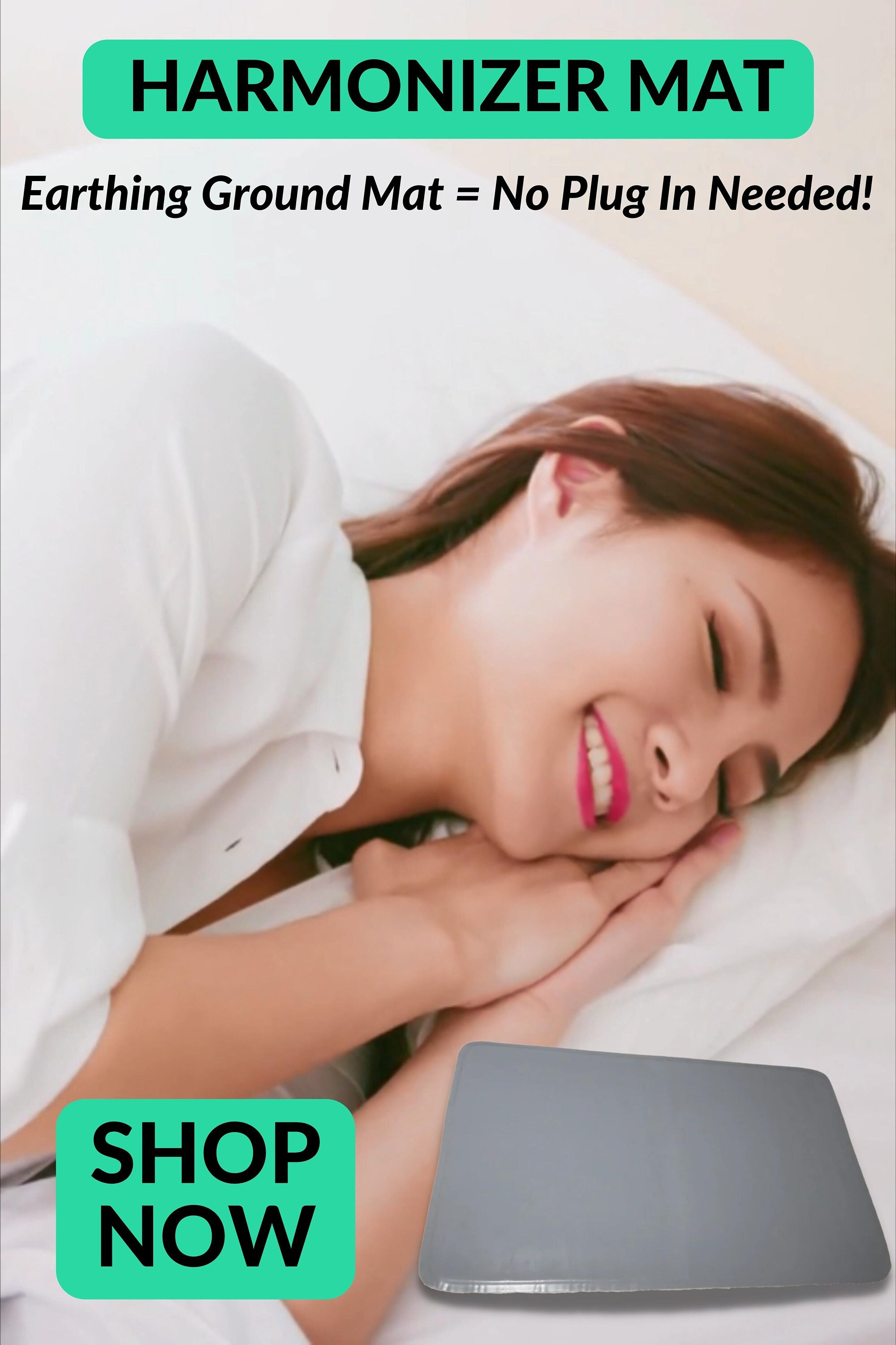 Earthing Pad Grounding Mat 10 X 11 Pain Relief Harmonizer Reduce ...