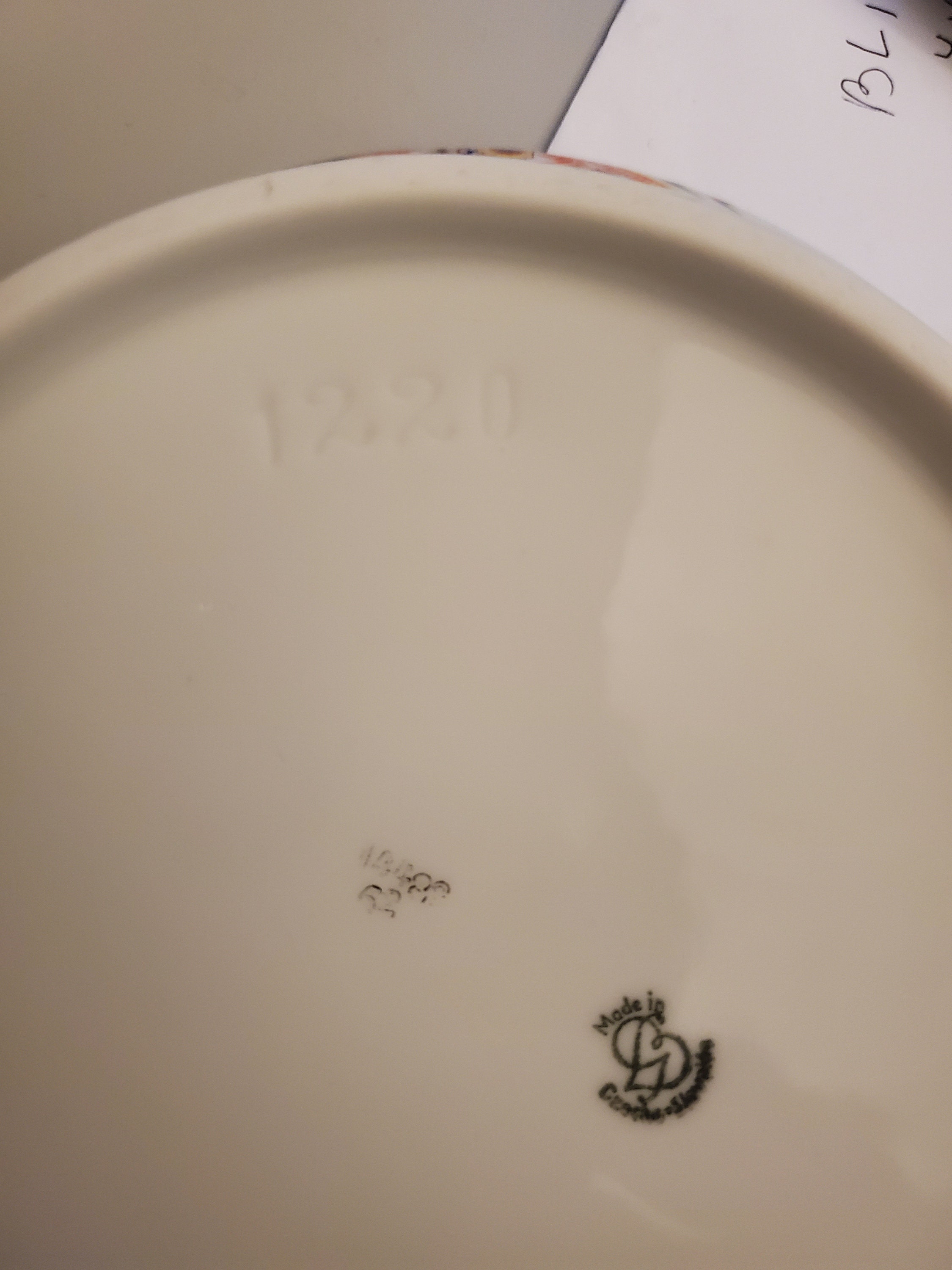 Vintage Gebruder Benedikt Round Porcelain Vegetable Bowl Made - Etsy