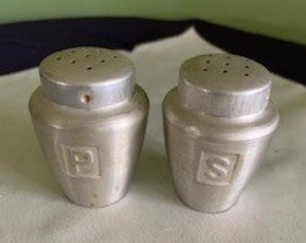 Aluminum Salt and Pepper Shakers | Etsy