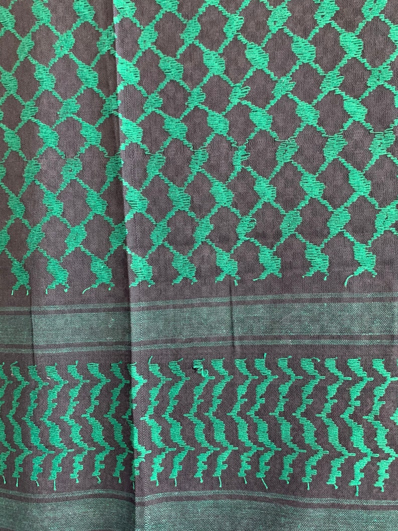 Keffiyeh Shemagh Jordanian Palestinian Kuffiya Shmagh - Etsy