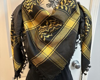 Keffiyeh | Shemagh Jordanian Palestinian Kuffiya | Shmagh | Arab Arafat ...