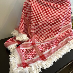 Keffiyeh Shemagh Ghutra High Quality Hadab Hand Tied in Jordan Tactical ...