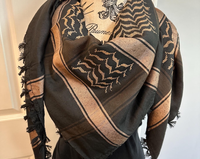 Keffiyeh | Shemagh Jordanian Palestinian Kuffiya | Shmagh | Arab Arafat ...