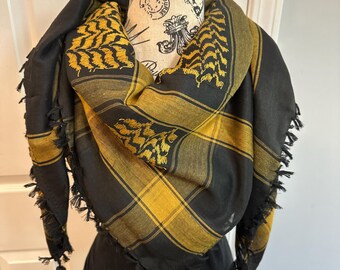 SALE Keffiyeh | Shemagh Jordanian Palestinian Kuffiya | Shmagh | Arab ...