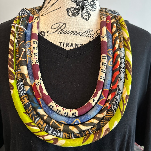 African Rope Necklace - Etsy