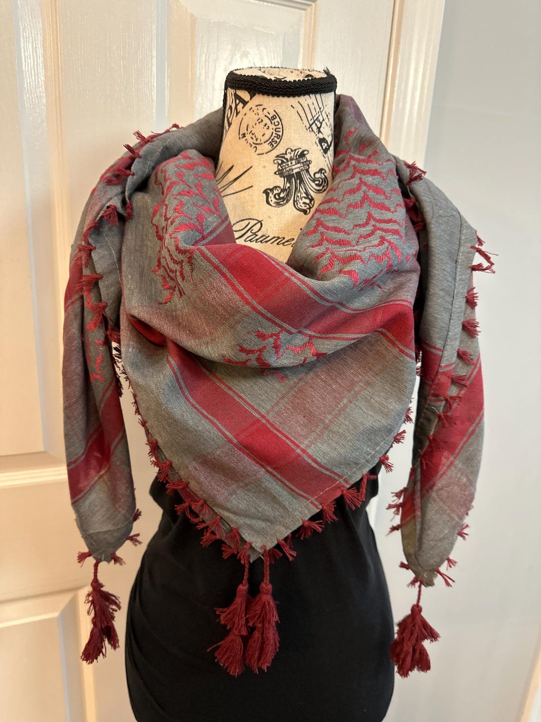 Keffiyeh | Shemagh Jordanian Palestinian Kuffiya | Shmagh | Arab Arafat ...