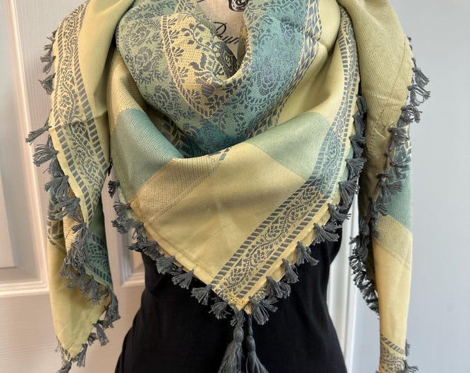 Keffiyeh | Shemagh Jordanian Palestinian Kuffiya | Shmagh | Arab Arafat ...