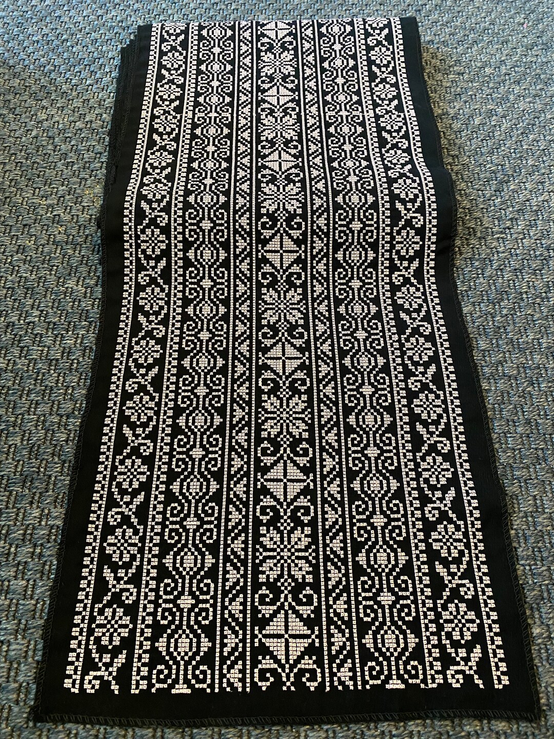 Authentic Jordanian/palestinian Tatreez Embroidery Fabric, Made in ...