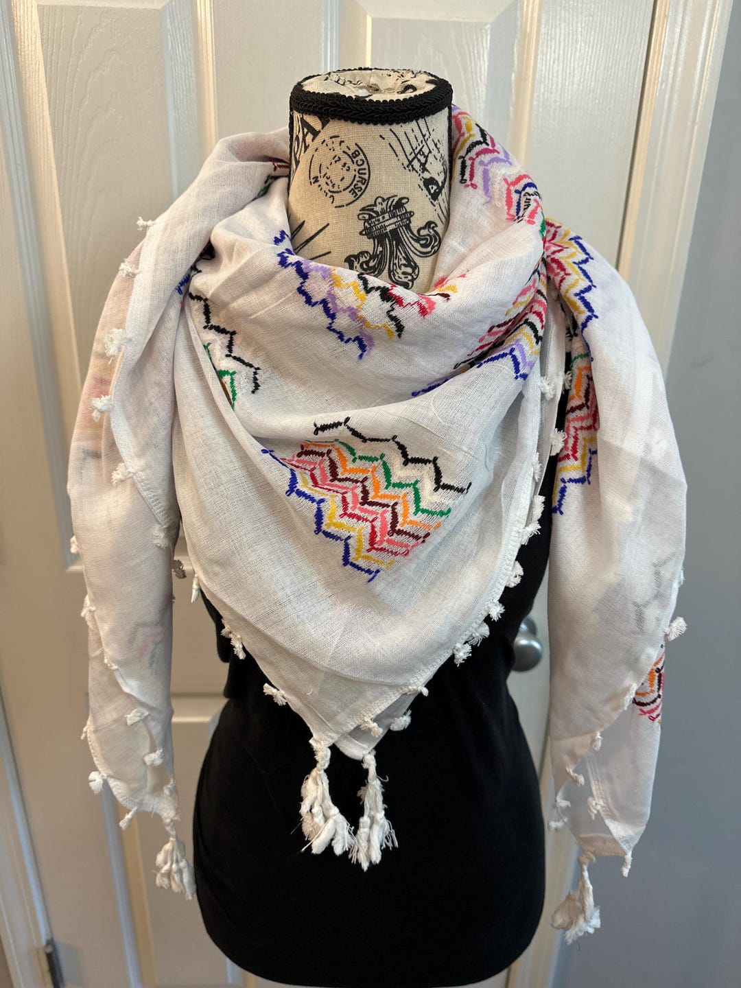 Keffiyeh | Shemagh Jordanian Palestinian Kuffiya | Shmagh | Arab Arafat ...