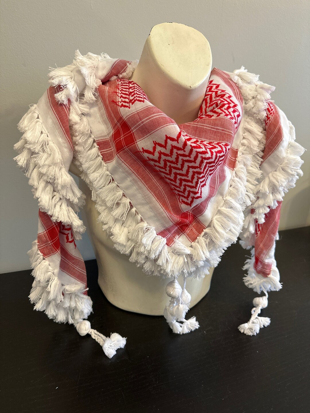 Keffiyeh Shemagh Ghutra High Quality Hadab Hand Tied in Jordan Tactical ...