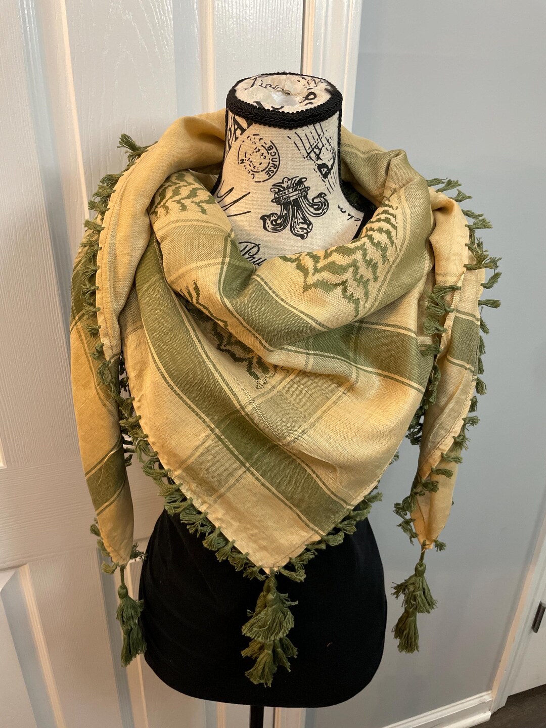 Keffiyeh | Shemagh Jordanian Palestinian Kuffiya | Shmagh | Arab Arafat ...